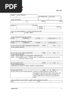 Etihad Airlines Medical Form | PDF | Chronic Obstructive Pulmonary ...