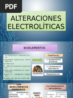 Los Principales Electrolitos en El Cuerpo Humano | PDF | Potasio | Química