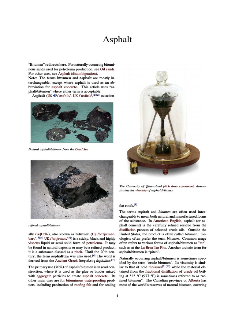 Asphalt | PDF | Asphalt | Petroleum