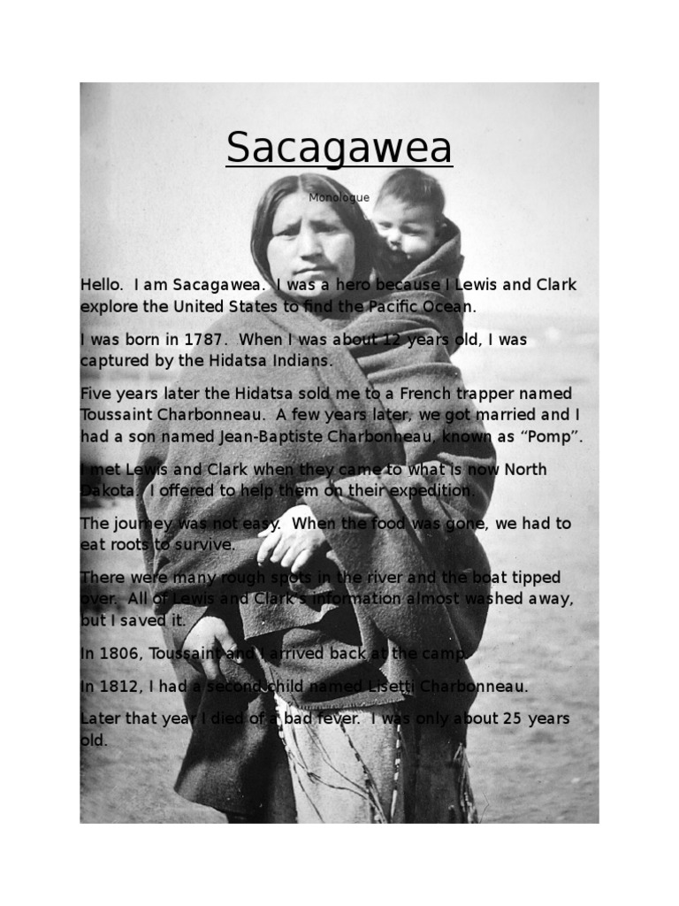 Sacagawea: Life and Legacy | PDF | History
