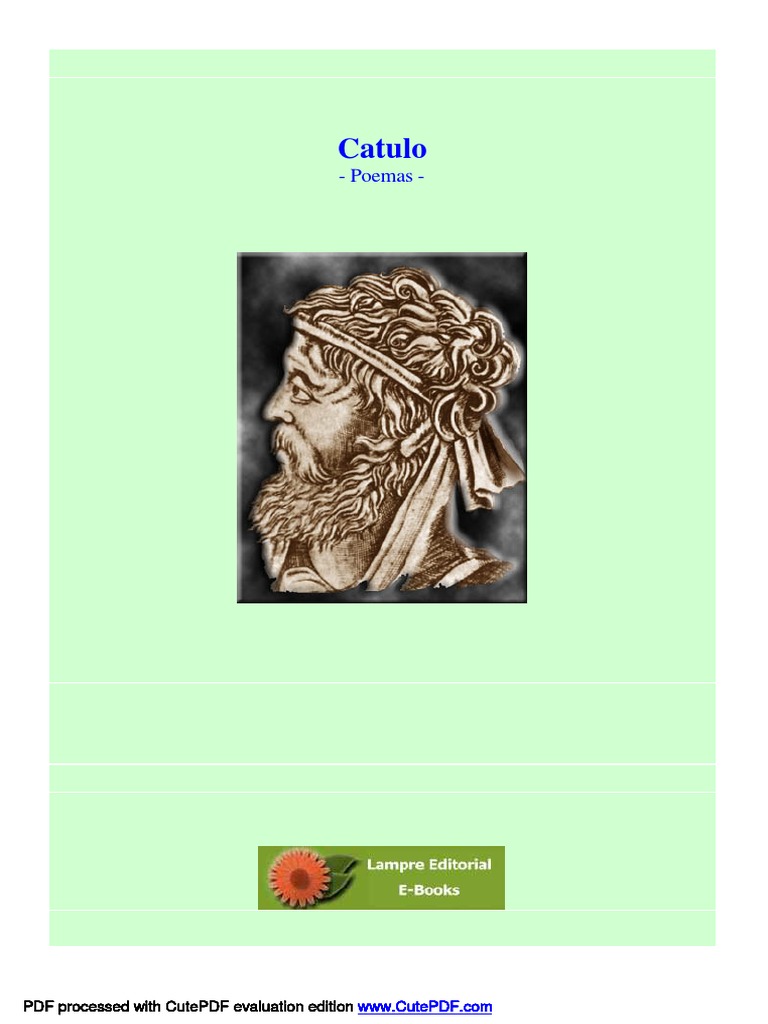 Vida y poesía de Catulo: análisis | PDF | Poesía | Personas