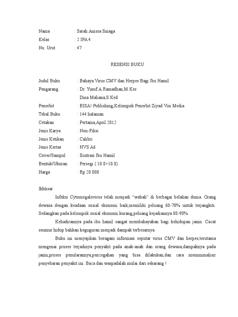 Contoh Resensi Buku | PDF