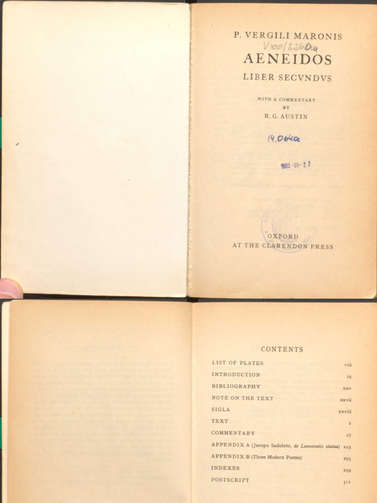 Austin On Aeneid 2 | PDF