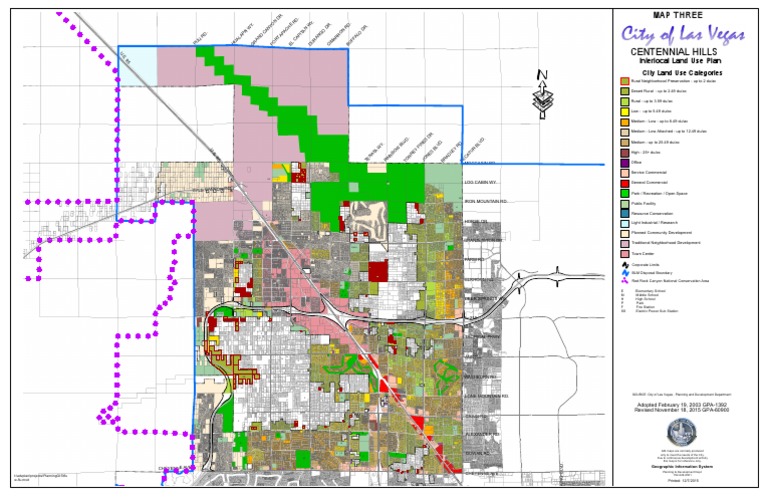 Centennial Hills Land Use Map | PDF