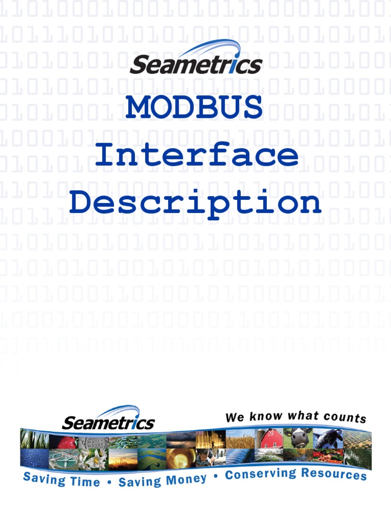 MODBUS Interface Description RevA | PDF | Data Type | Menu (Computing)