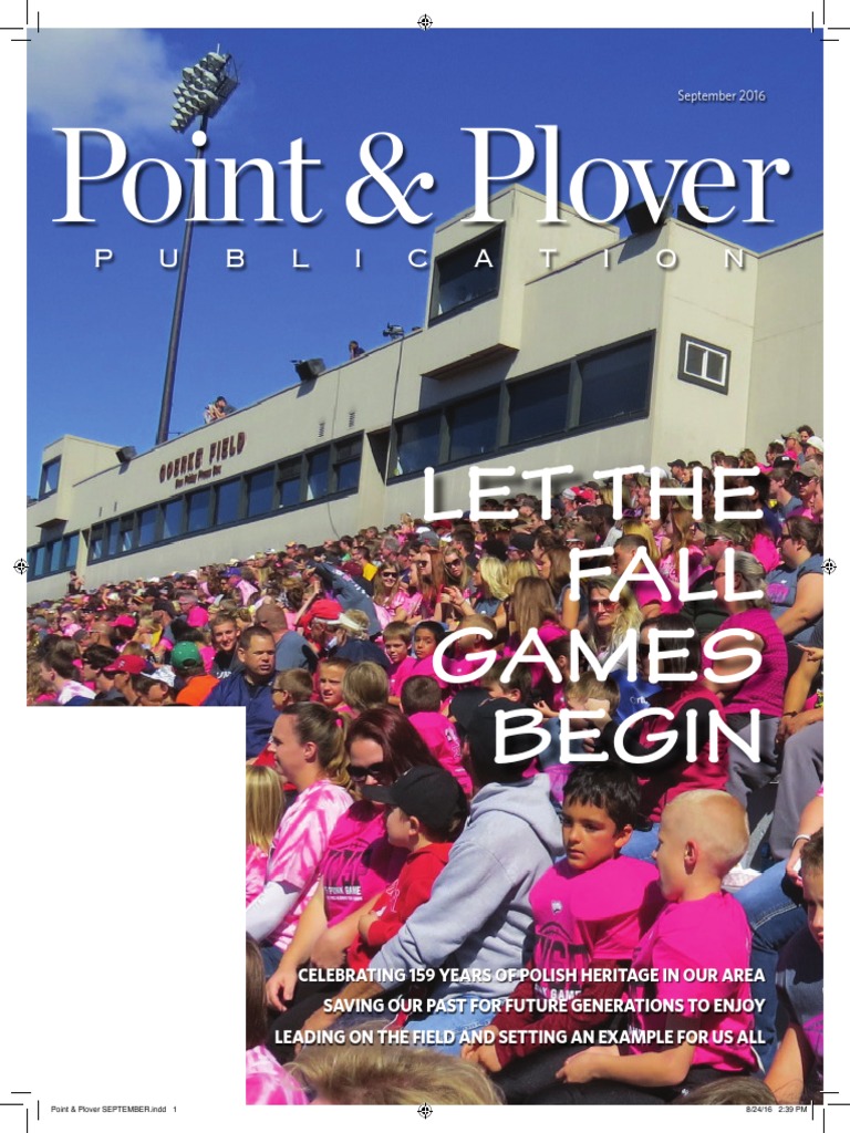 September 2016 Point & Plover Highlights | PDF | Whole Grain
