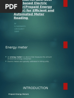Smart Card Prepaid Electricity System | PDF | Smart Card | Microcontroller
