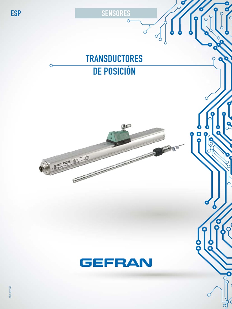 Transductor de Posicion | PDF | Calidad (comercial) | Sensor