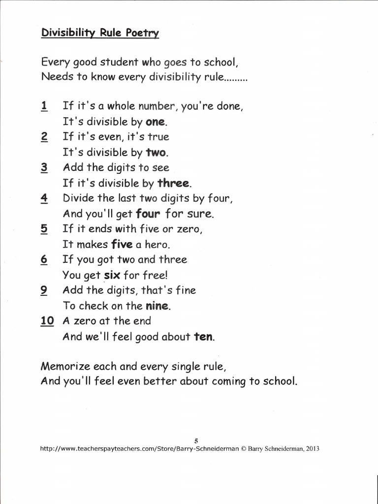 9 11 Worksheet Divisibility Rules | PDF