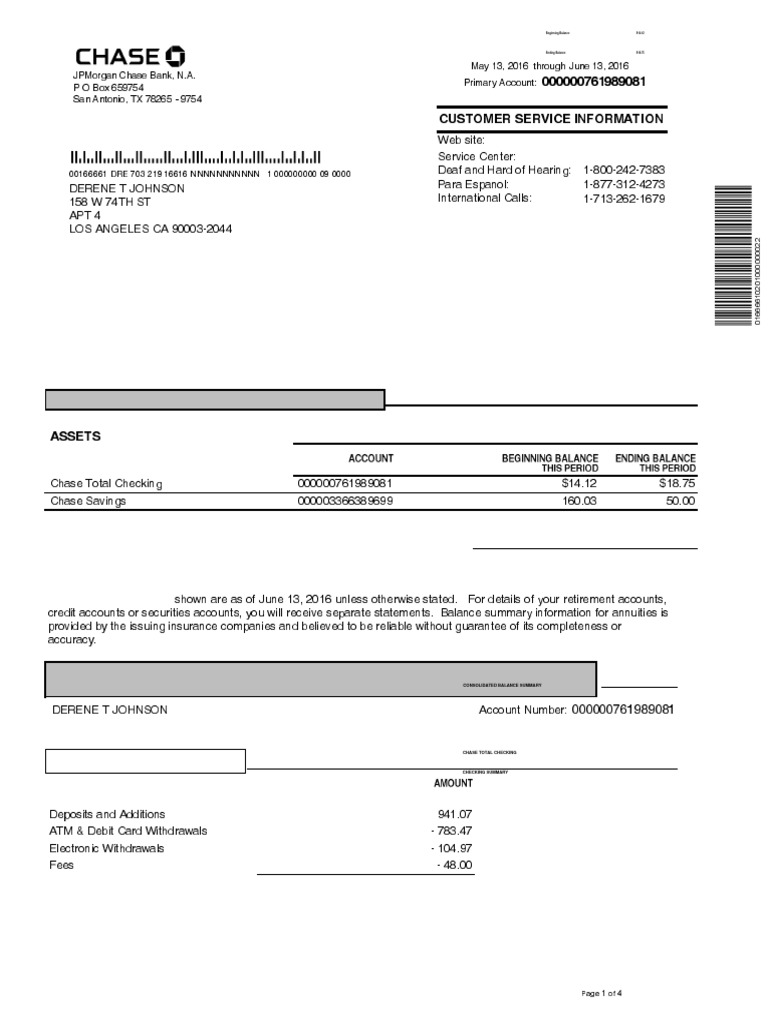 Statement | Transaction Account | Overdraft | Free 30-day Trial | Scribd