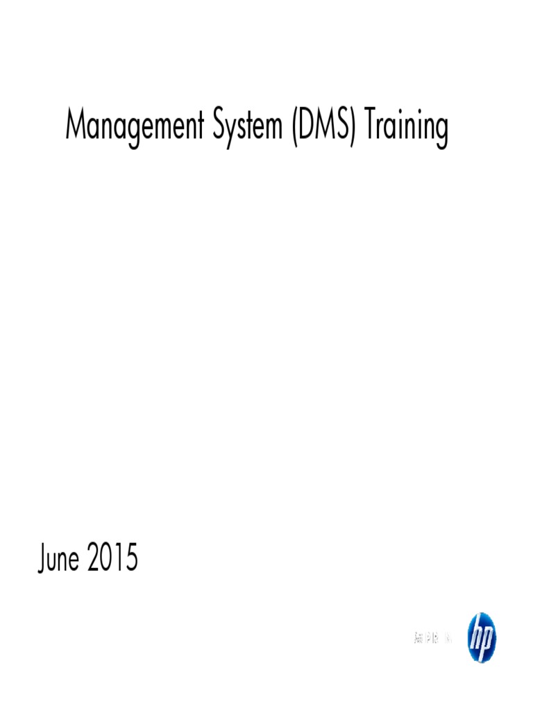 Management System (DMS) Training: PR Quality Policy and Document | PDF ...