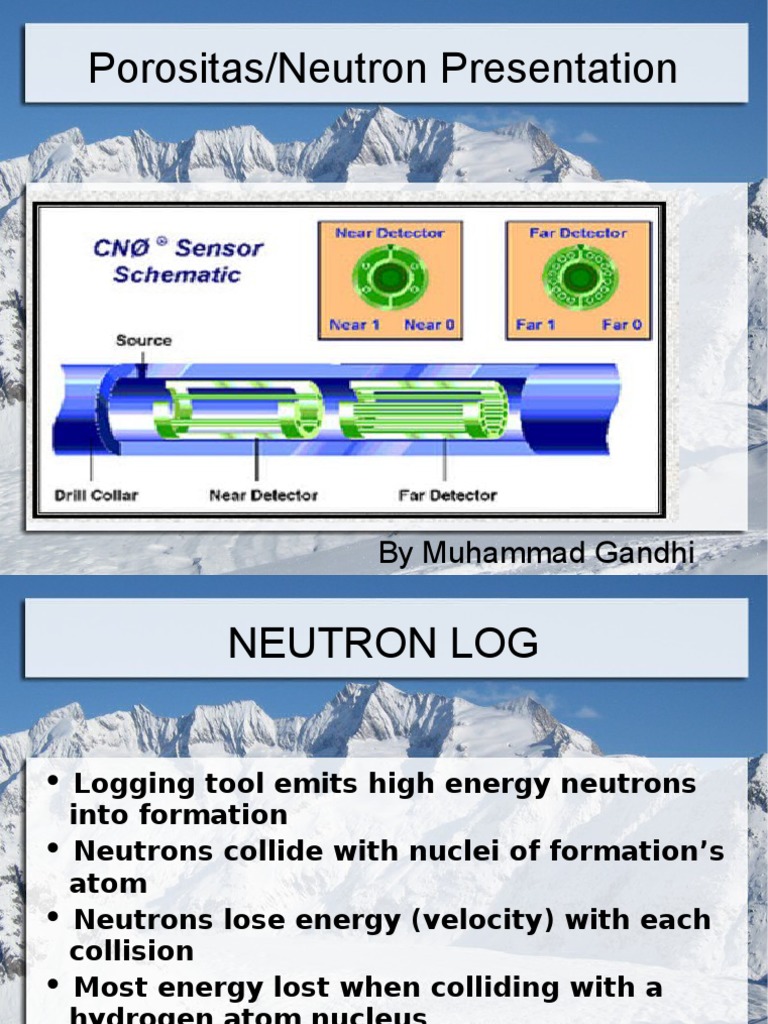 Neutron porosity | Porosity | Neutron