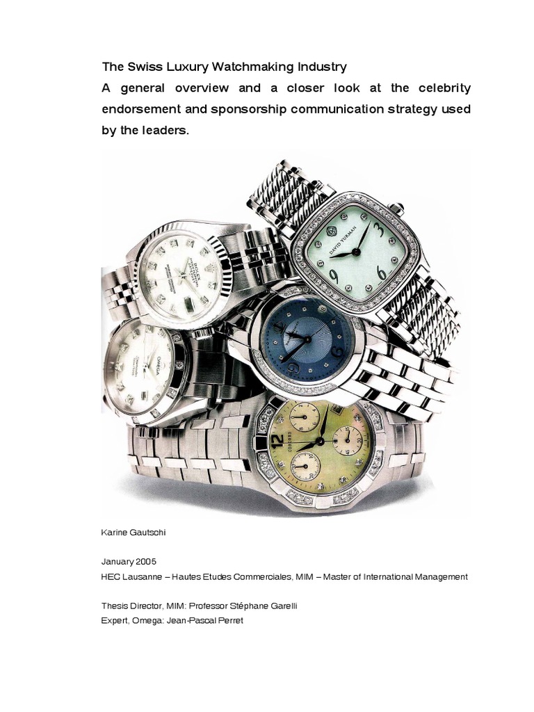 Rolex Report | PDF | Luxury Goods | Brand