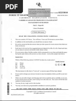 MOB UNIT 2 Past Paper Answer1 | PDF