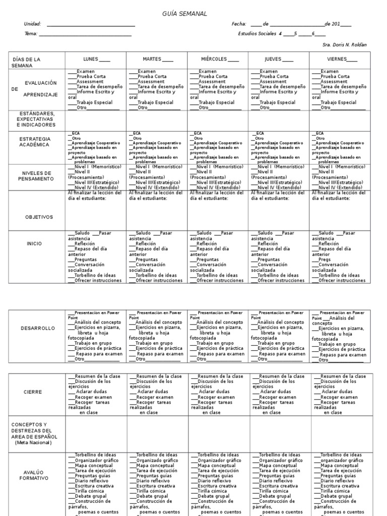 Guía Semanal de Estudios Sociales 4-6 | PDF | Cognición | Aprendizaje