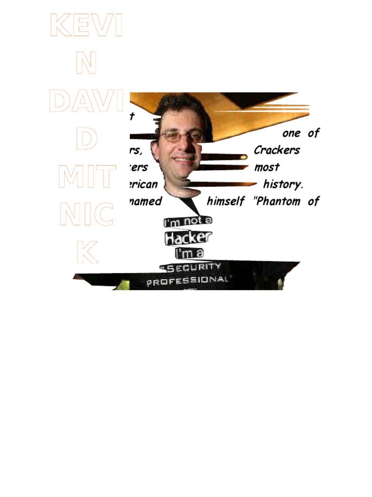Kevin Mitnick: Notorious Hacker Bio | PDF | History | Young Adult