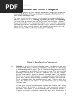 7 Functions of Management | PDF | Goal | Human Resources