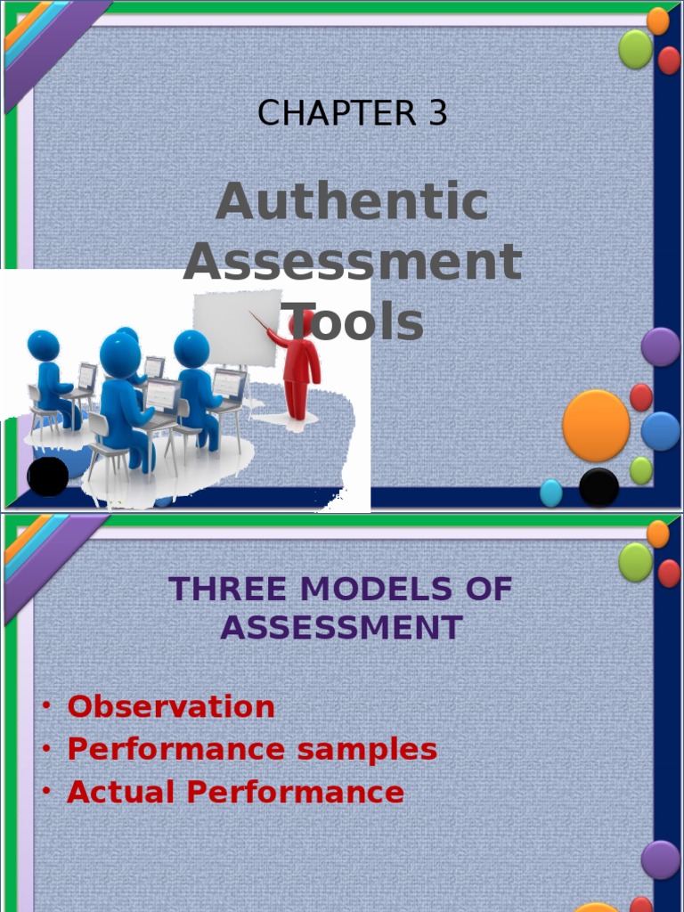 Authentic Assessment Tools | PDF