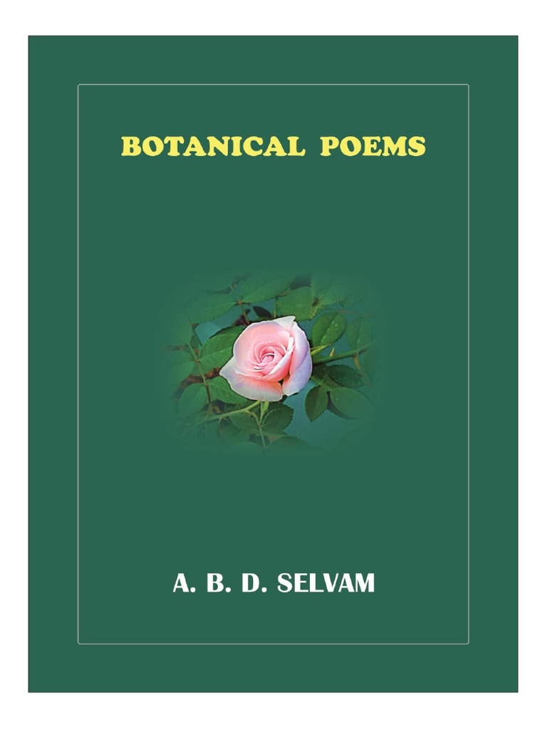 Botanical Poems | Download Free PDF | Bark | Plant Stem