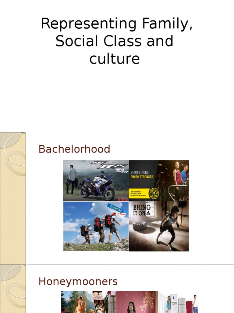 Representing Family, Social Class and Culture | PDF