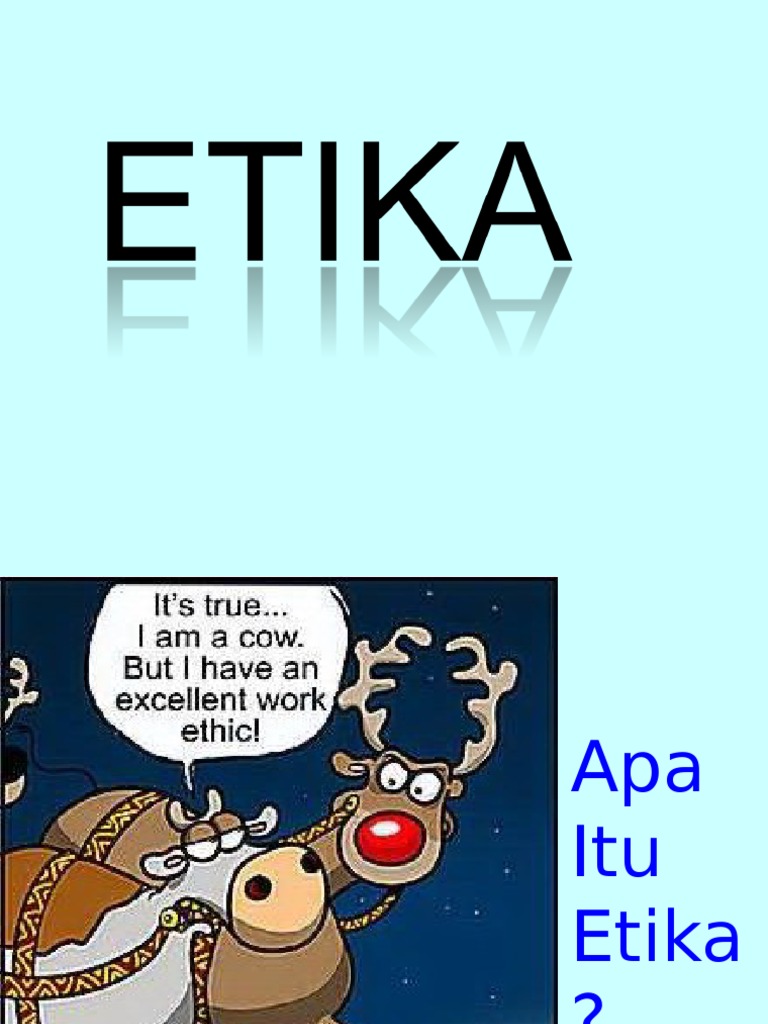 Definisi dan Jenis Etika dalam Kehidupan | PDF | Karier & Perkembangan
