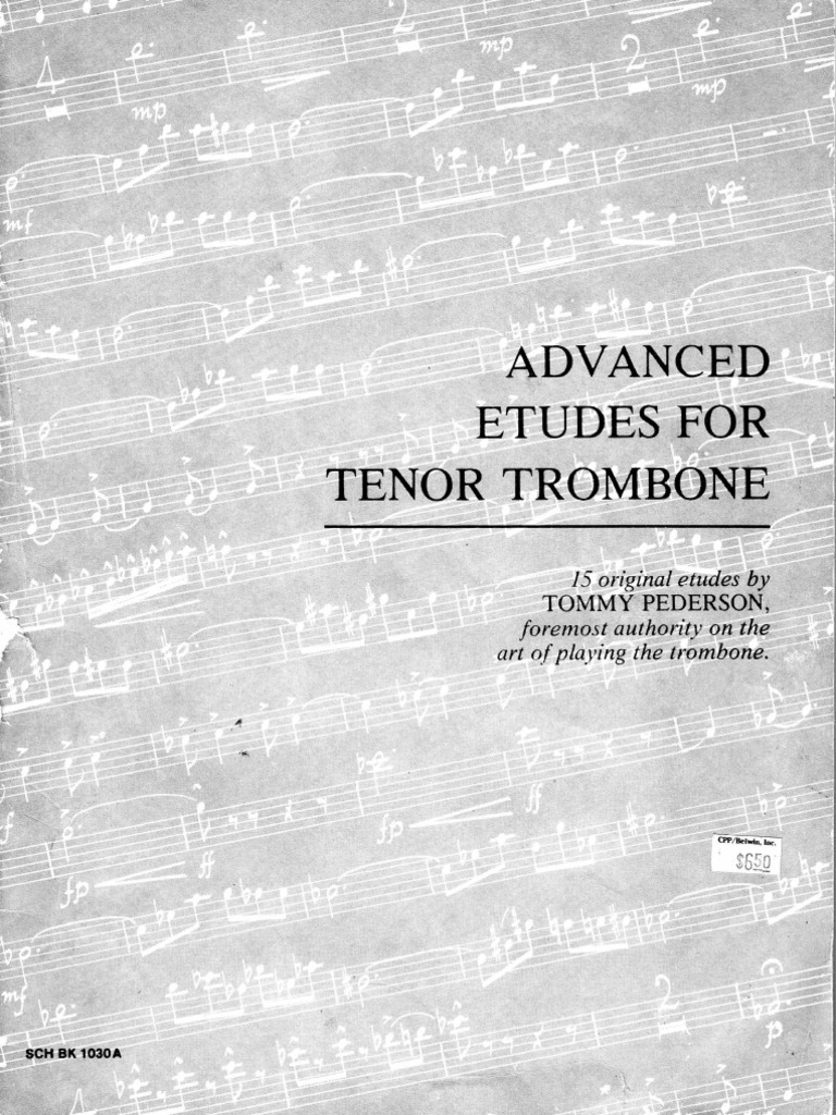 Advanced Etudes For Trombone | PDF