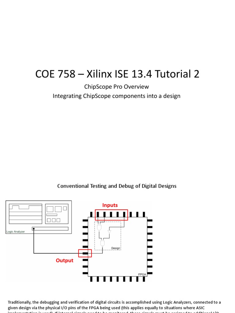 Tutorial2 ChipScope Part 1 | PDF | Computer Engineering | Computing