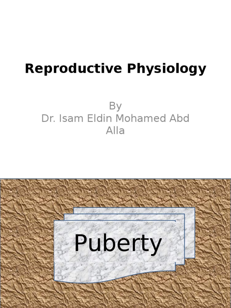 1 Puberty Pdf Puberty Luteinizing Hormone
