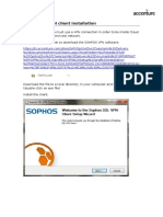 Sophos Connect Client Installation and Configuration | PDF