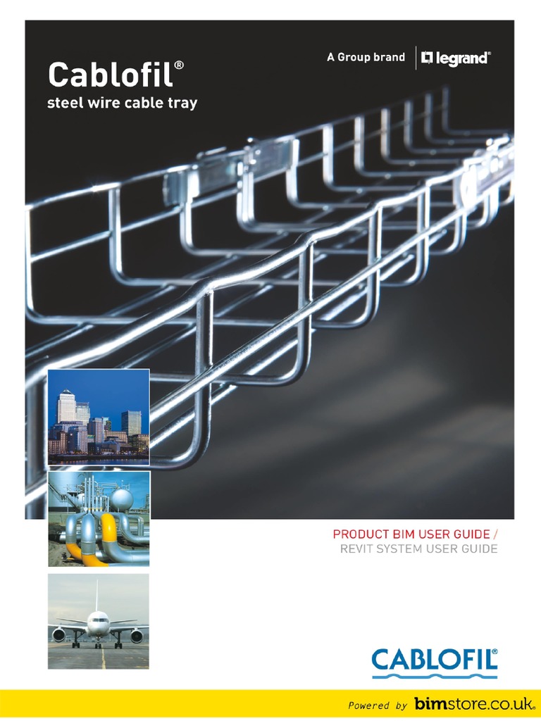 Legrand Cablofil Steel Wire Cable Tray | PDF | Autodesk Revit | Cable