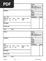Patient Worksheet - NICU 2-Patient | PDF | Neonatal Intensive Care Unit ...