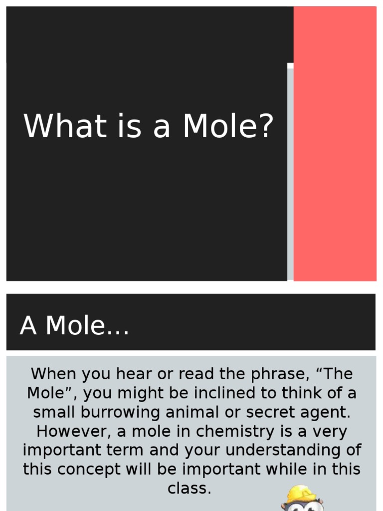 Mole | PDF