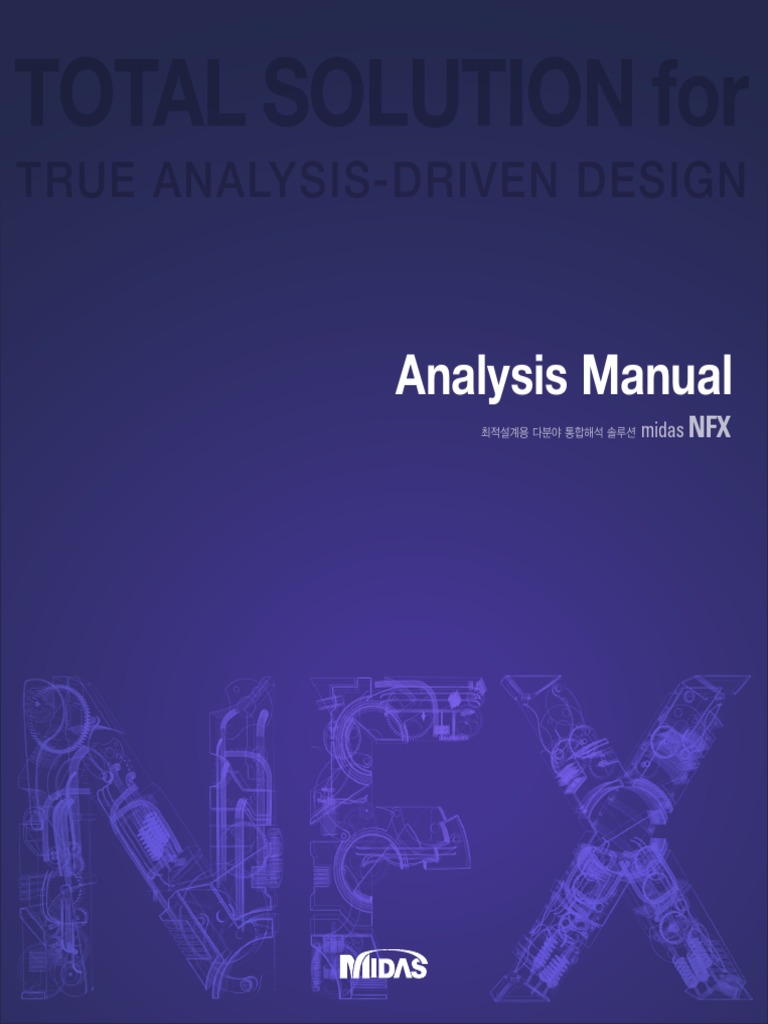 Midas NFX Analysis Manual | PDF