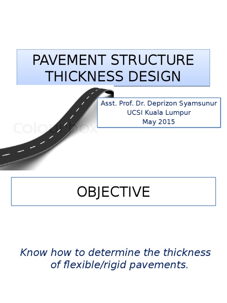 4 Pavement Structure Thickness Design | PDF | Road Surface | Road