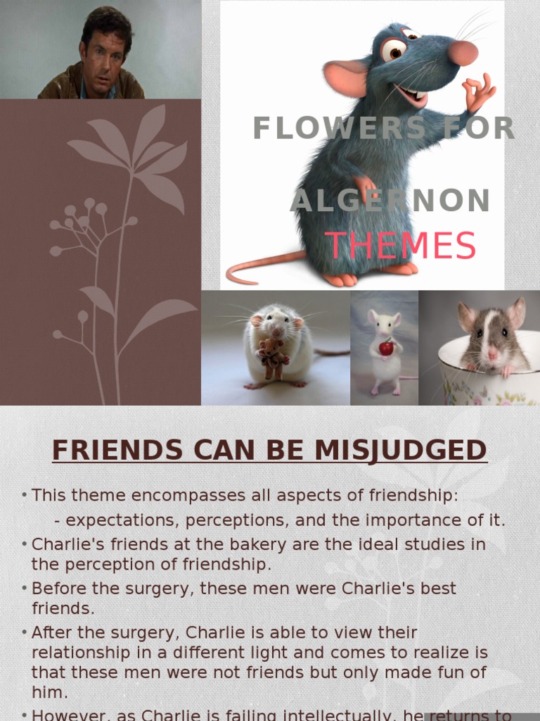 Flowers For Algernon Themes | PDF | Friendship | Emotions
