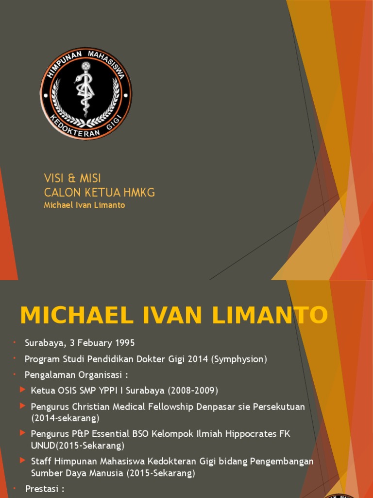 Visi Misi Michael Ivan | PDF | Karier & Perkembangan