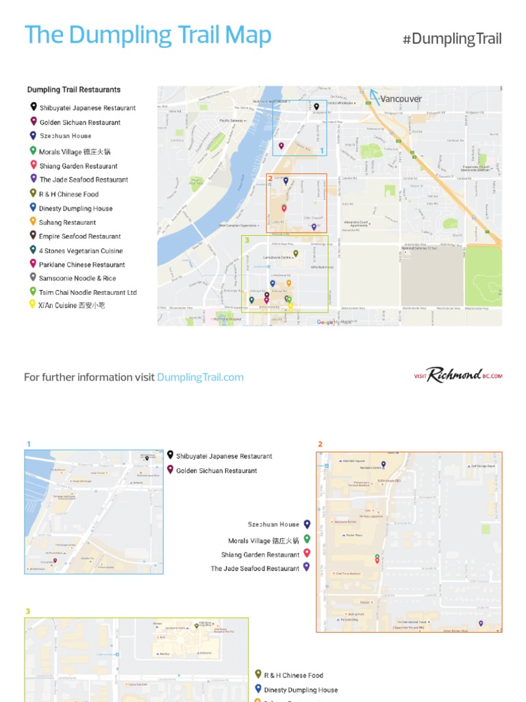 RichmondDumpling Trail Map | PDF | Social Science
