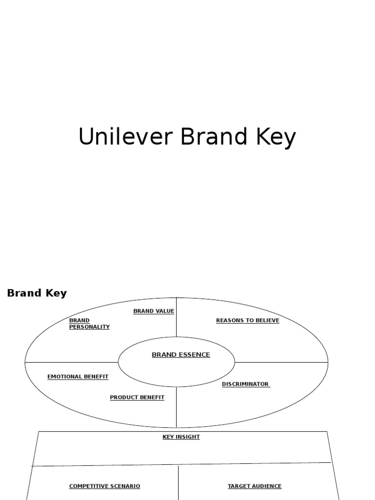 Unilever Brand Key