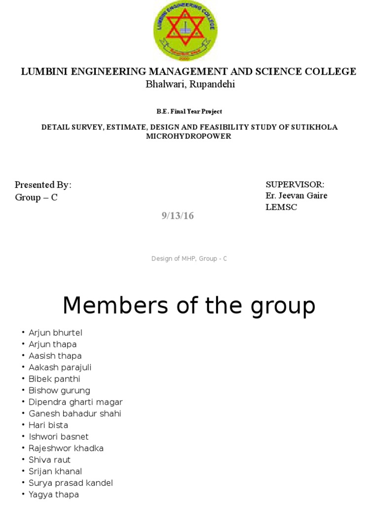 Lumbini Engineering Management and Science College: Bhalwari, Rupandehi ...
