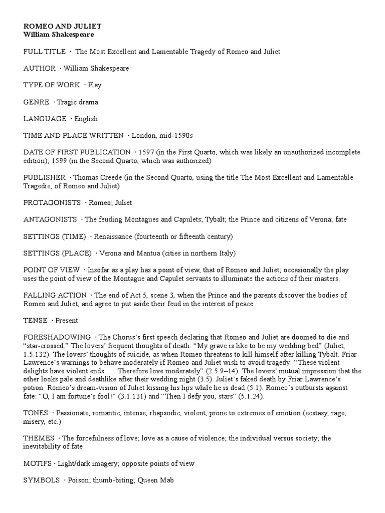 Romeo and Juliet | PDF | Great Expectations | Huckleberry Finn