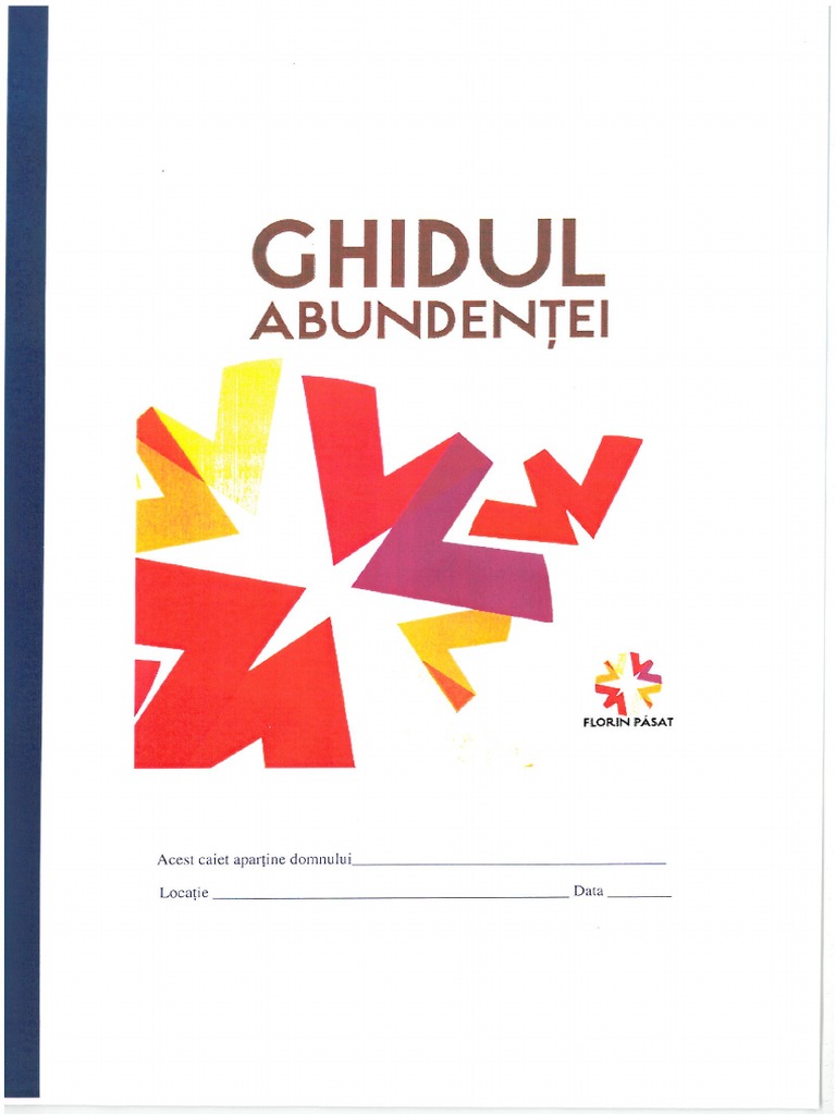 Ghidul Abundentei de Florin Pasat | PDF