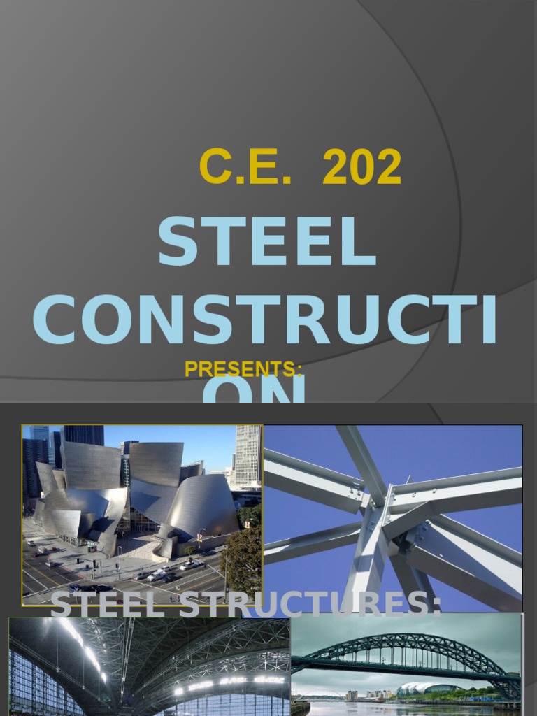 Steel Construction | PDF | Structural Steel | Economic Sectors