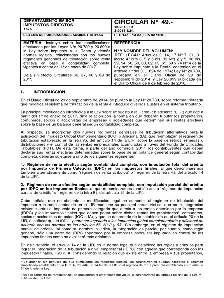 Circular 49 PDF | PDF