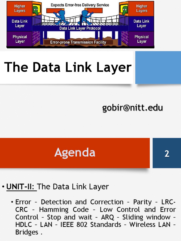 The Data Link Layer_FRAMING_25.01.2016 | Communications Protocols ...