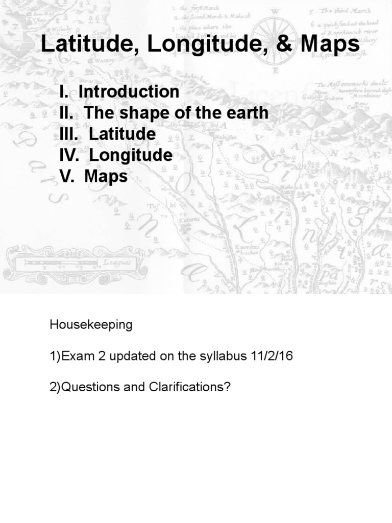 2 Lat-Long & Maps ECamp | PDF | Map | Ptolemy