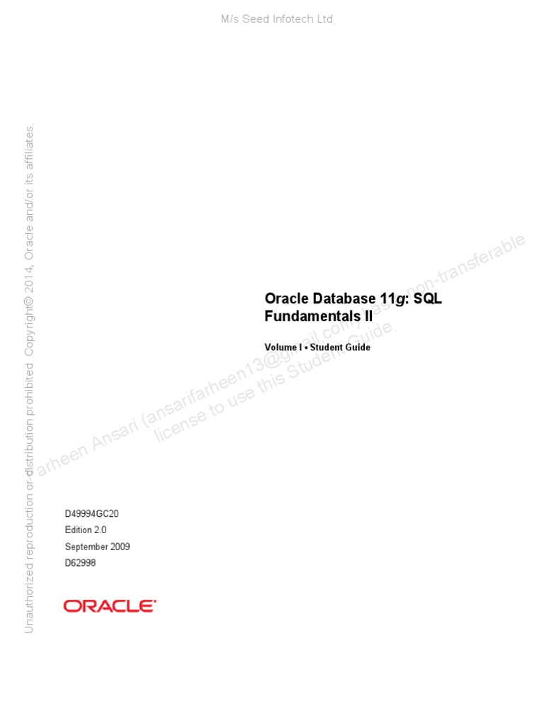 3 Pdf Pdf Oracle Database Databases