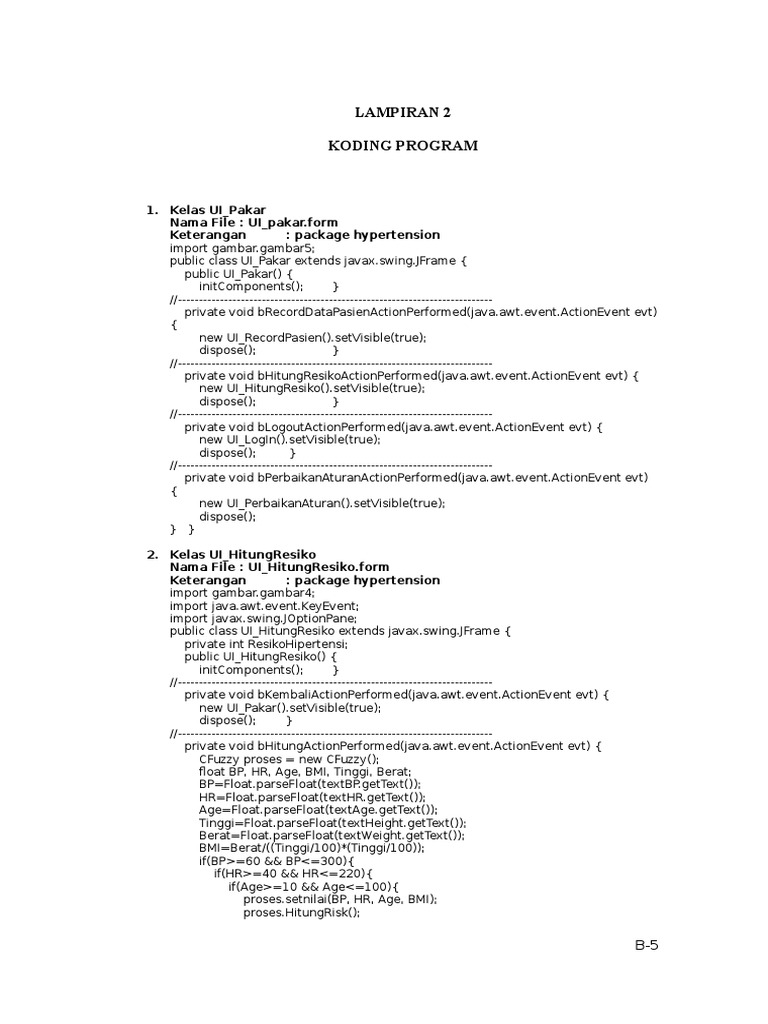 Lampiran 2 (Coding Program) | PDF