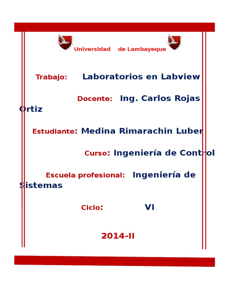 Proyectos en LabVIEW | PDF