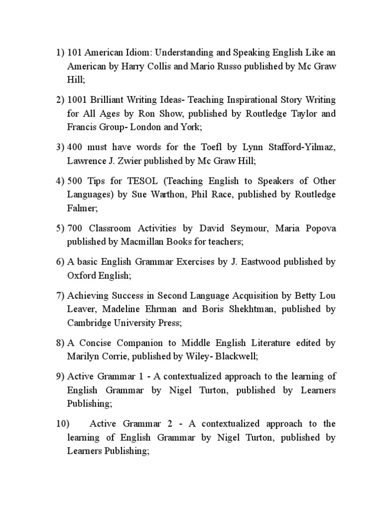 101 American Idiom - Understanding and Speaking English Like An A | PDF ...