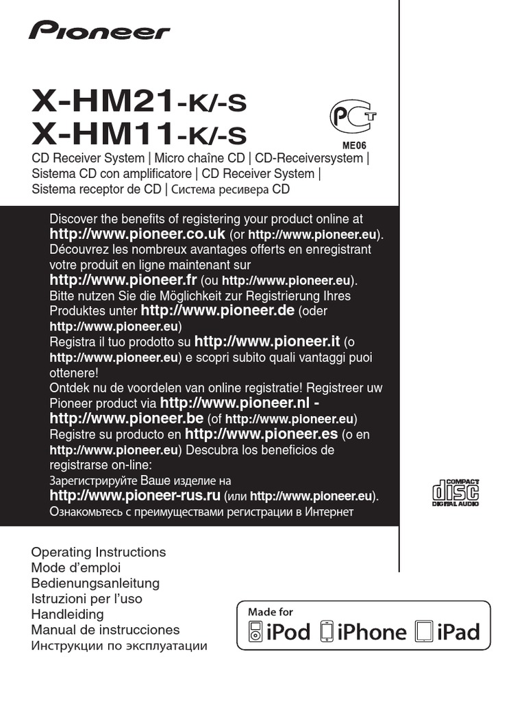 X HM11 S Manual AUpdf | PDF | I Pod | I Pad